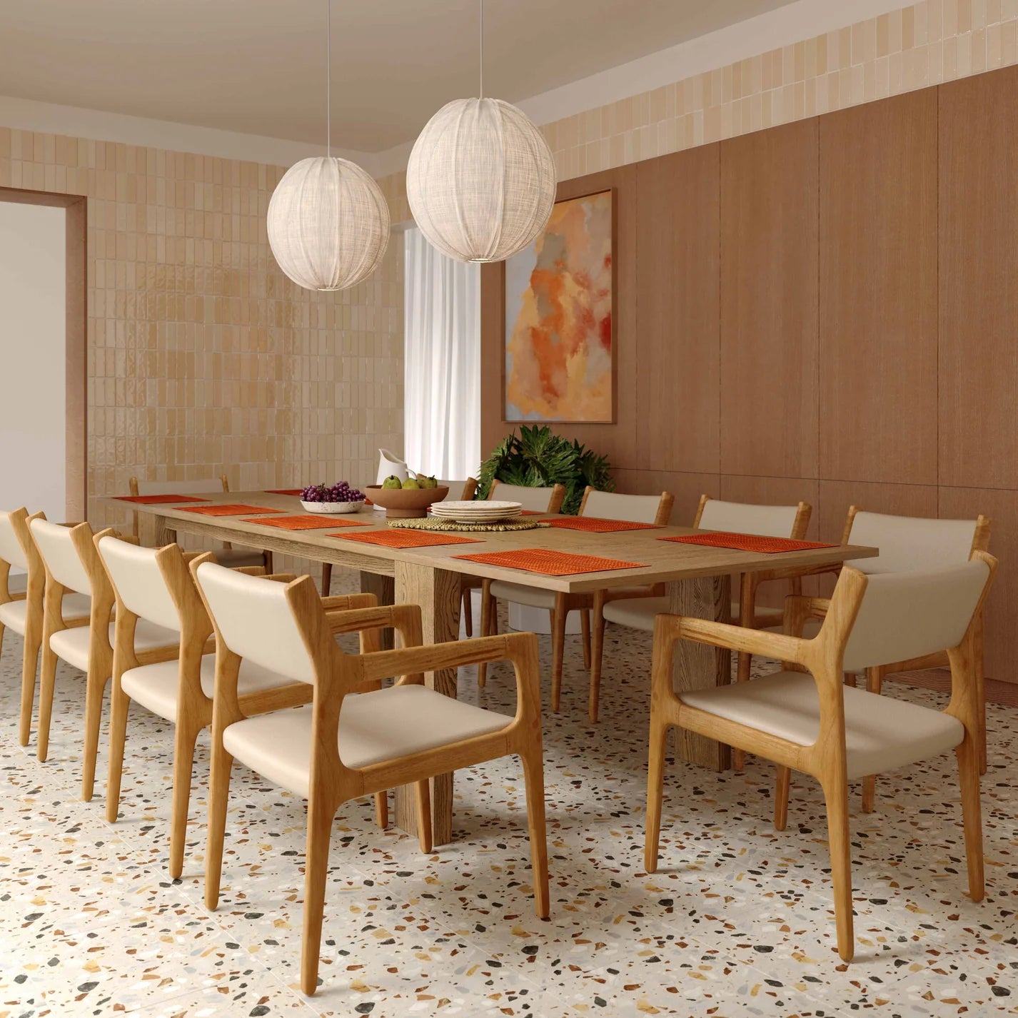 Polly Natural Ash Extendable Rectangular Dining Table – Babe & Co.